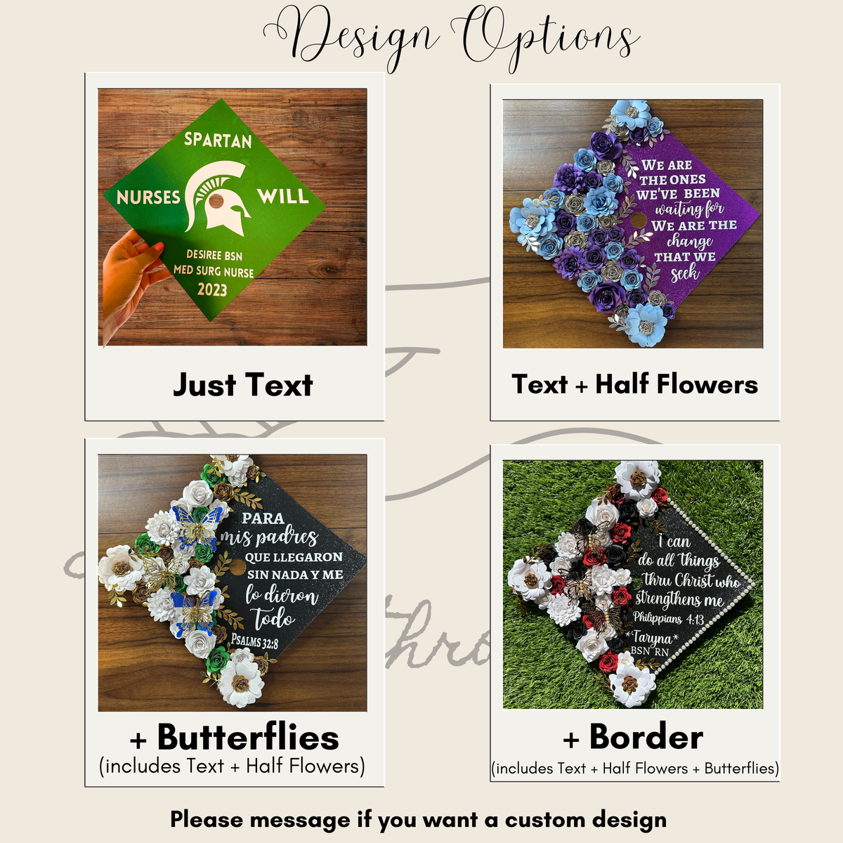 Grad Caps 🎓 – tagged "gradcap" – Gifting Through Love